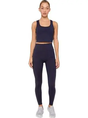 REBODY Explore Pocket Cloudlux Legging 26 - Space Navy