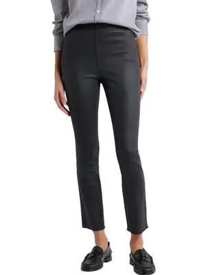 Frank & Eileen Derry Illusion Pull-on Pants - Black Wax
