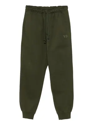 Y3 Cuff Track Pants - Green