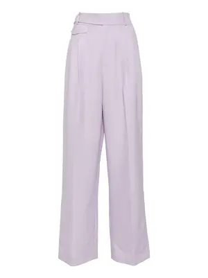 Dice Kayek Wide-leg Tailored Trousers - Purple