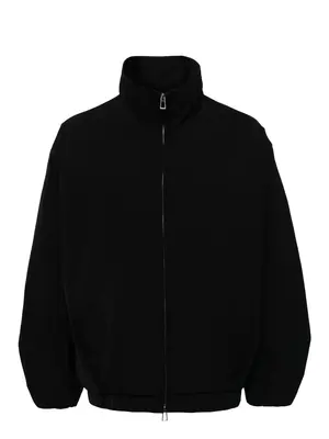 SONGZIO Volume Dart Mock-neck Jacket - Black