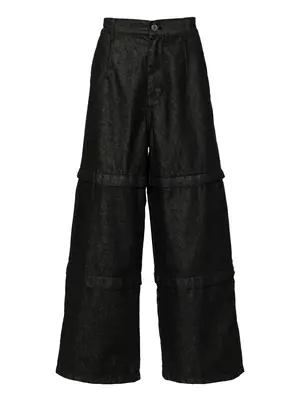 SONGZIO Meta Plated Jeans - Black