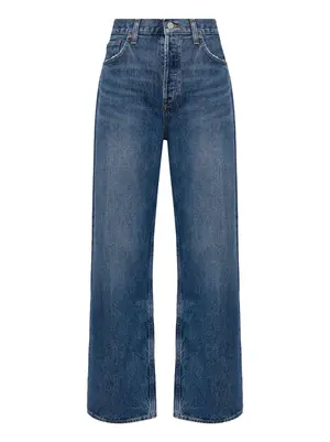 AGOLDE Slung Baggy Jeans - Blue