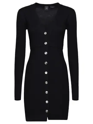 Pinko Riserva Mini Dress - Black