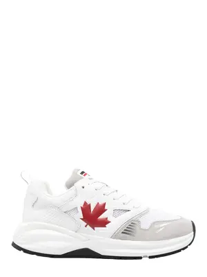 Dsquared2 Dash Maple Leaf Sneakers - White