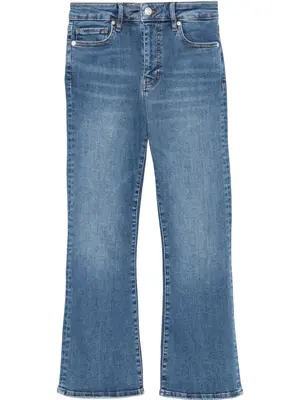 FRAME FRAME Cropped Bootcut Jeans