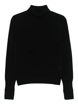 Victoria Beckham Roll-neck Sweater - Black