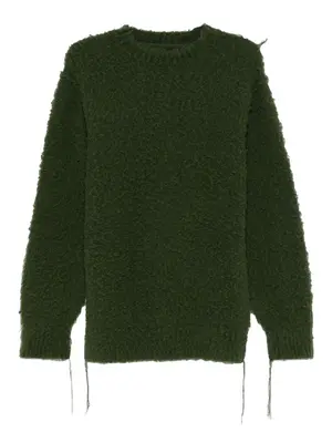 Sacai Pilled Sweater - Green