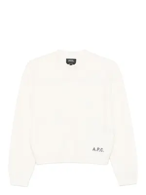 A.p.c. Esther Sweater - White