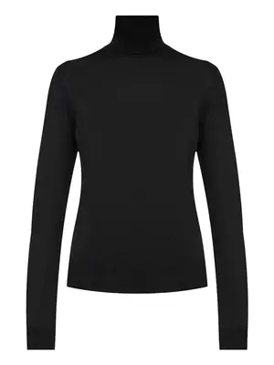 Dolce & Gabbana Roll-neck Sweater - Black
