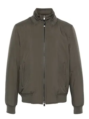 CORNELIANI Corneliani Hooded Bomber Jacket
