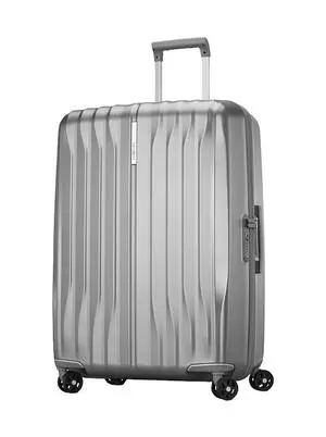 SAMSONITE Samsonite Uplift Hardside Large Spinner Luggage Silver Shimmer