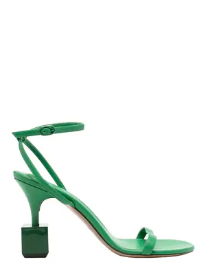 Jacquemus 105mm Les Sandales Bisou - Green