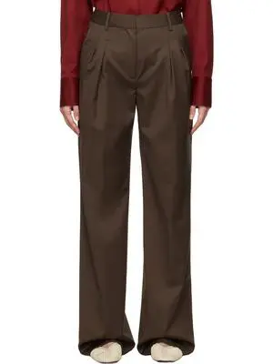 Loulou De Saison Loulou Studio Sbiru Trousers Choco