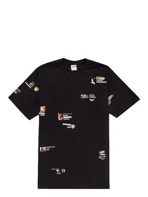 Supreme Upset Tee Shirt Black