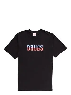 Supreme Drugs Tee Shirt Black