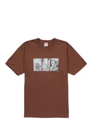 Supreme Mister Cartoon Pow Tee Shirt - Brown