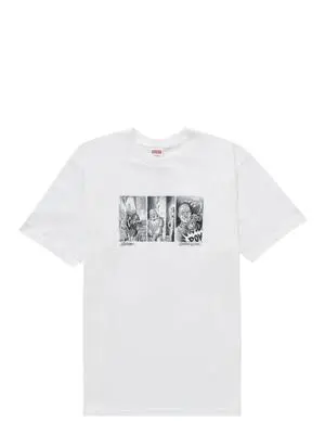 Supreme Mister Cartoon Pow Tee Shirt - White
