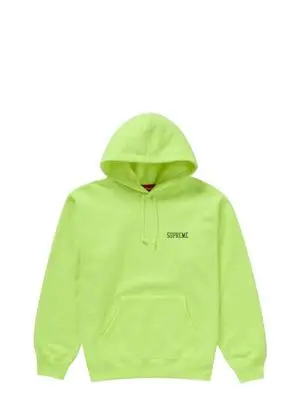 Supreme Hooded Sweatshirt Bright Yellow