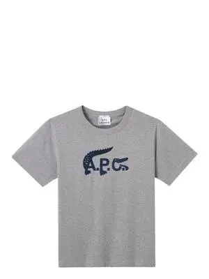A.p.c. X Lacoste T-shirt - Heather Gray