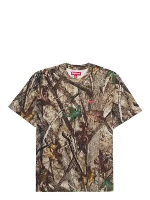 Supreme Small Box Tee Shirt (fw24) Truetimber Htc Fall Camo