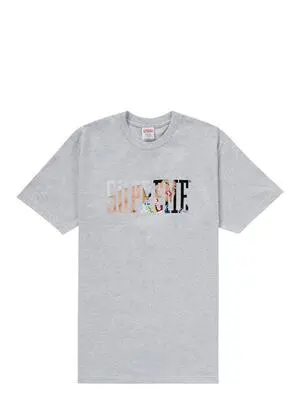 Supreme Tera Patrick Collegiate Tee Shirt Ash Grey