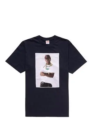 Supreme Tyler The Creator Tee Shirt - Navy Blue