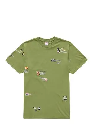 Supreme Upset Tee Shirt Moss
