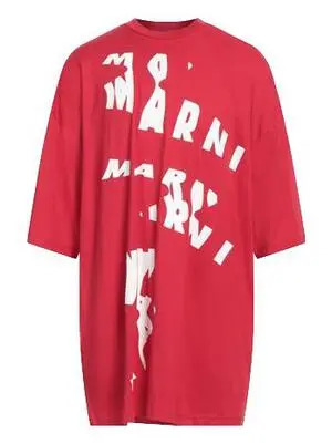 Marni T-shirt Size Organic Cotton - Red