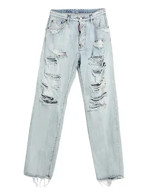 Dsquared2 Cotton Straight-leg Jeans - Blue