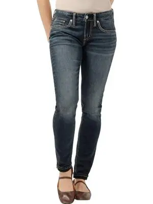 SILVER JEANS CO. Silver Jeans Co. Skinny Girlfriend Jeans