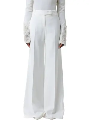 Ermanno Scervino Wide Leg Trousers White