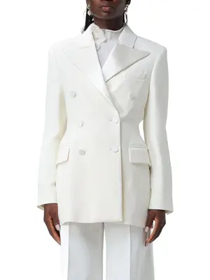 Ermanno Scervino Double-Breasted Jacket White