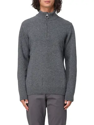 Barbour Pullover Sweater Grey