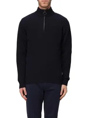 Barbour Pullover Sweater Navy