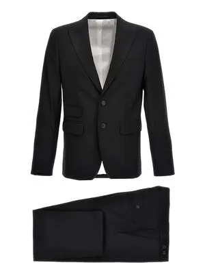 Dsquared2 Wool Suit - Black