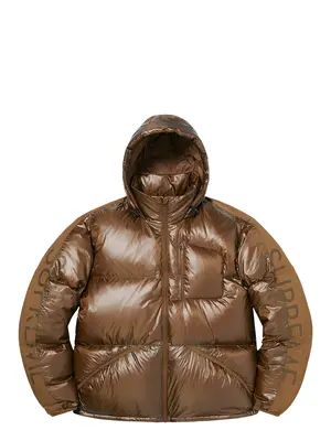 Supreme Featherweight Down Jacket - Brown