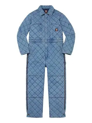 Supreme X Dickies Quilted Coverall 'denim - Blue