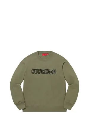 Supreme Shattered Logo Crewneck - Green