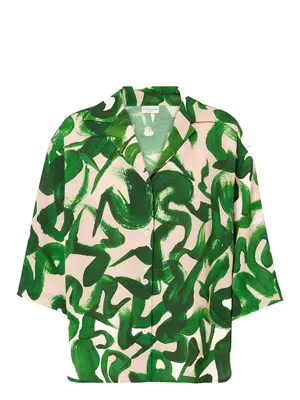 Dries Van Noten Printed Shirt - Green