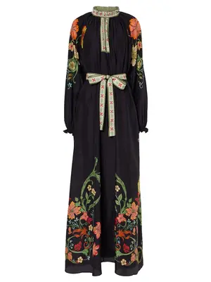 La DoubleJ Cerere Floral Maxi Dress - Multicoloured