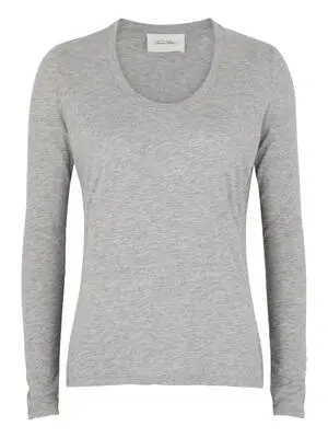 American Vintage Jacksonville Slubbed Top - Grey
