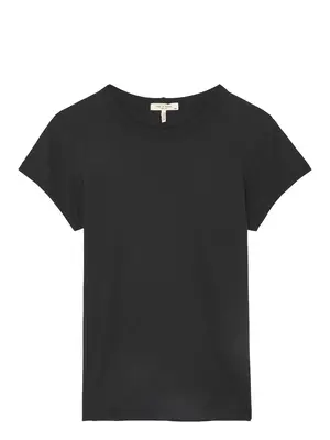 Rag & Bone The Tee Cotton T-shirt - Black
