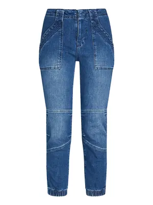 FRAME FRAME Cropped Slim-Leg Mid-Rise Jeans