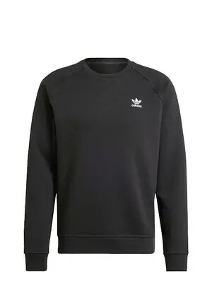 Adidas Trefoil Essentials Crew Sweatshirt - Black