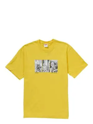 Supreme Mister Cartoon Pow Tee Shirt - Yellow