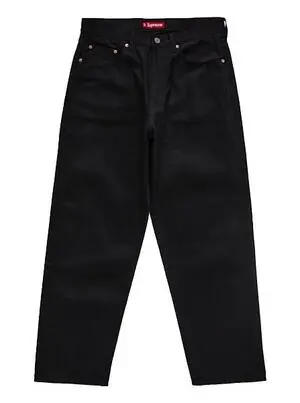 Supreme Rigid Baggy Selvedge Jean - Rigid Black