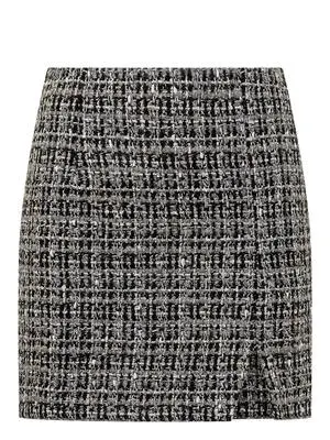 IRO PARIS Bryan Tweed Miniskirt
