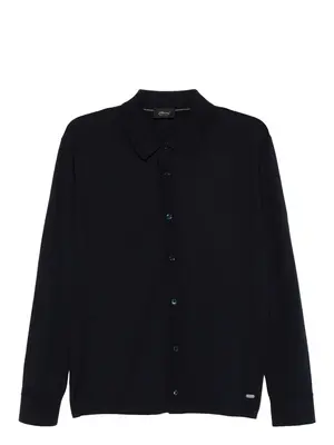 Brioni Fine-knit Cardigan - Blue