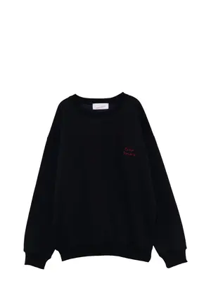 GIADA BENINCASA Slogan-Embroidered Sweatshirt